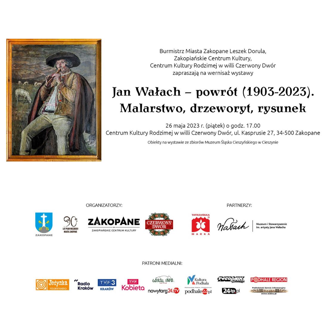 Wernisaż wystawy "Jan Wałach - powrót (1903-2023) Malarstwo, drzeworyt ...